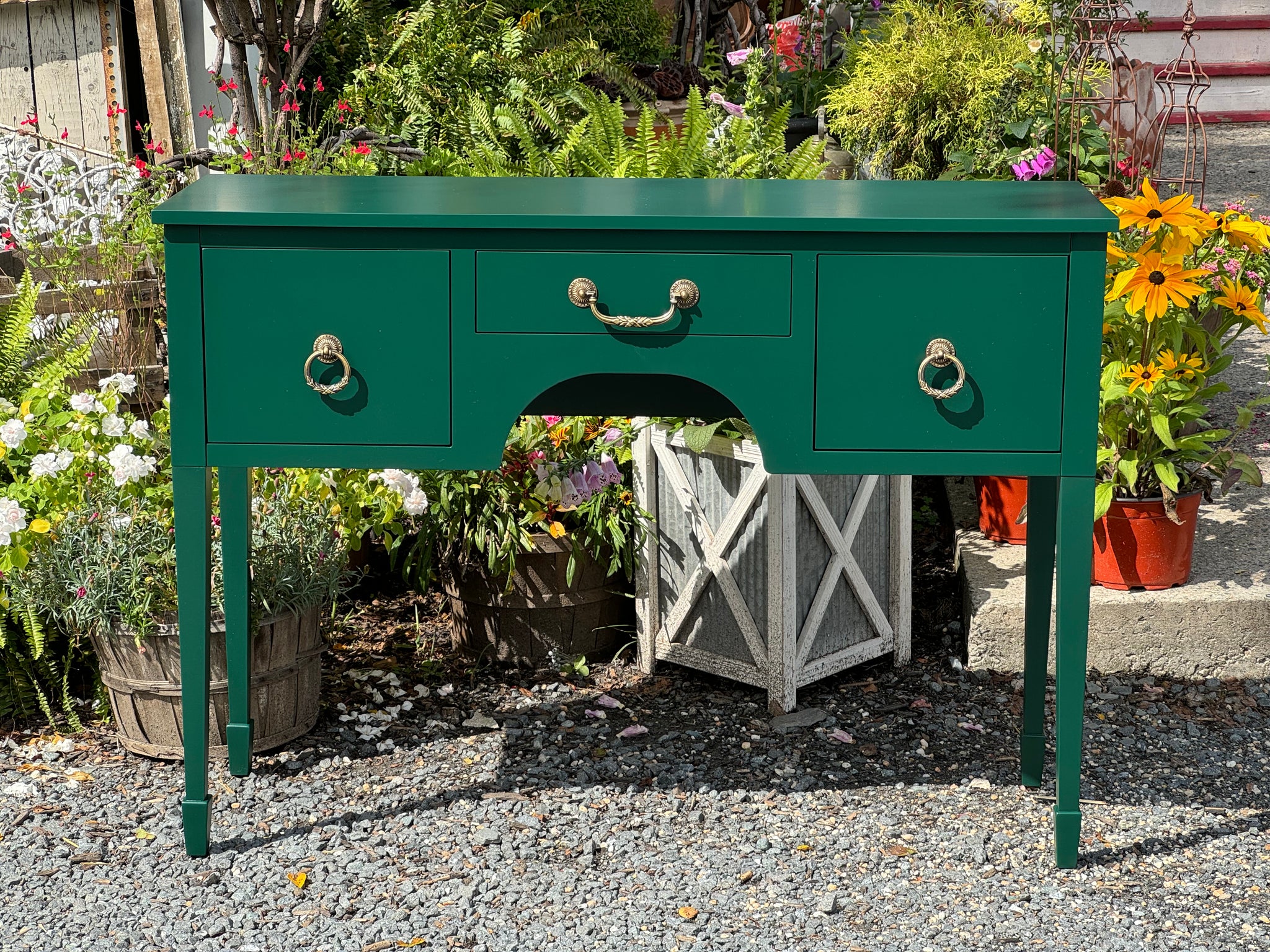 Jade console table store